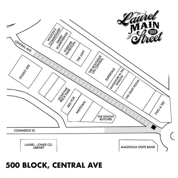Vendor Map Page – Laurel Main Street